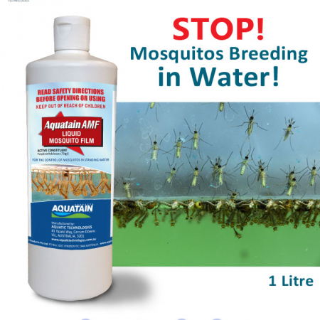 Aquatain | Liquid Mosquito Killer | 1 Litre | Aquatic Technologies